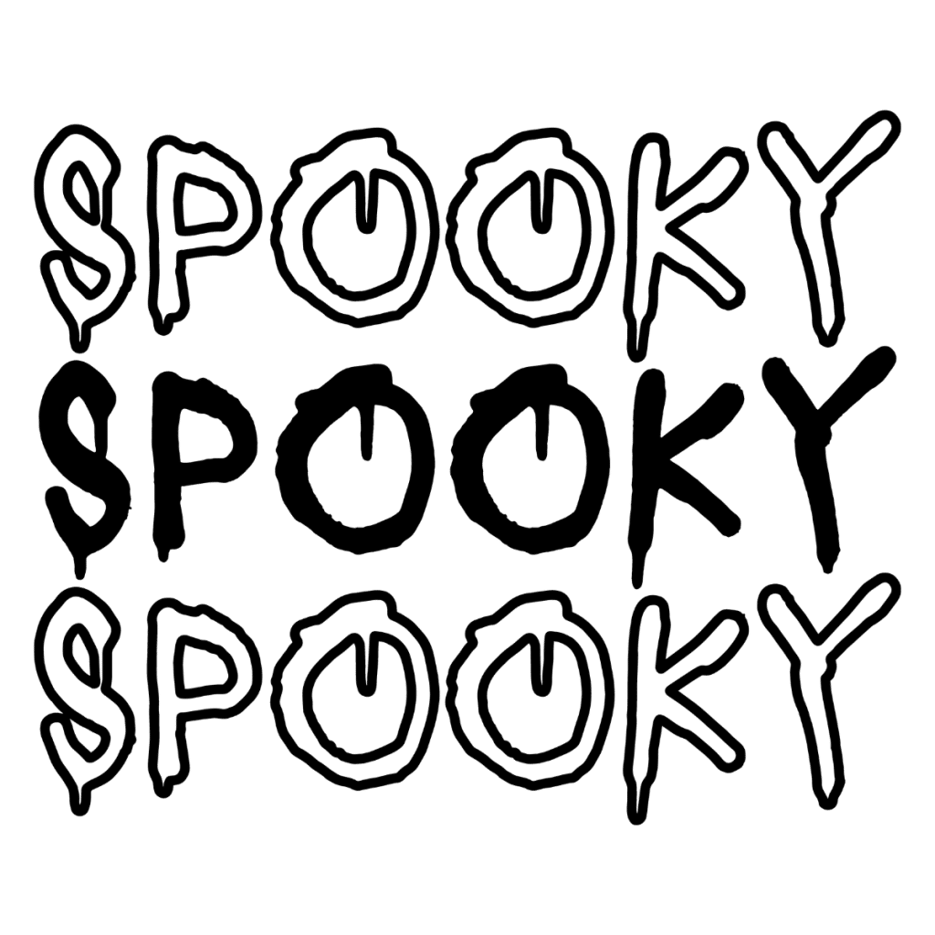 Spooky SVG, PNG, JPG, PSD, DXF Files | Craftpi