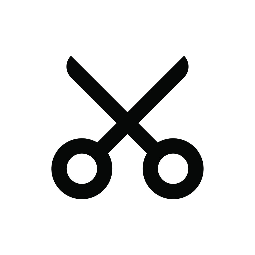 Free Scissor Icon SVG, PNG, JPG, PSD, DXF, PDF Files | Craftpi