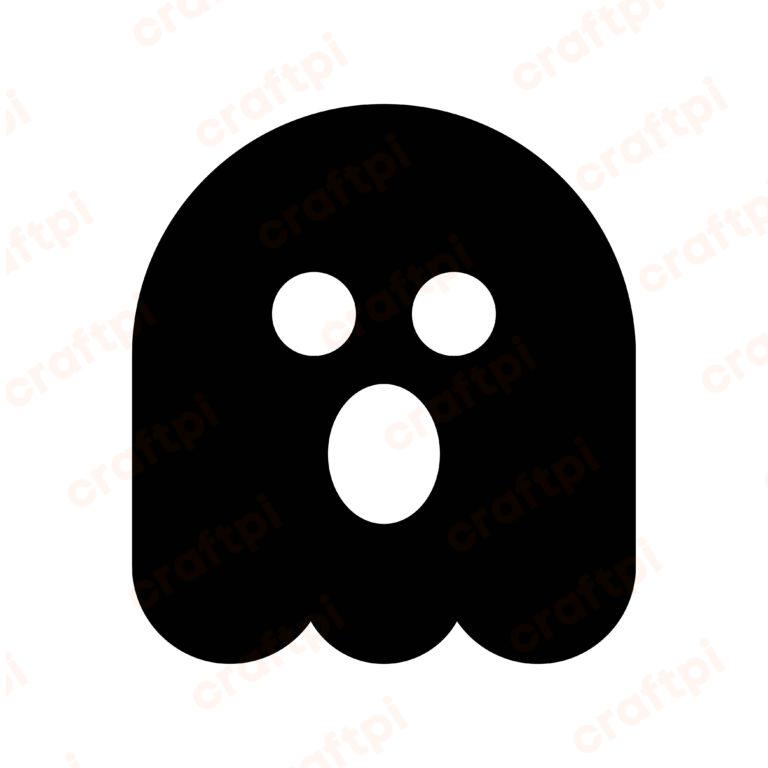 Simple Ghost Clipart SVG, PNG, JPG, PSD, DXF, PDF Files | Craftpi