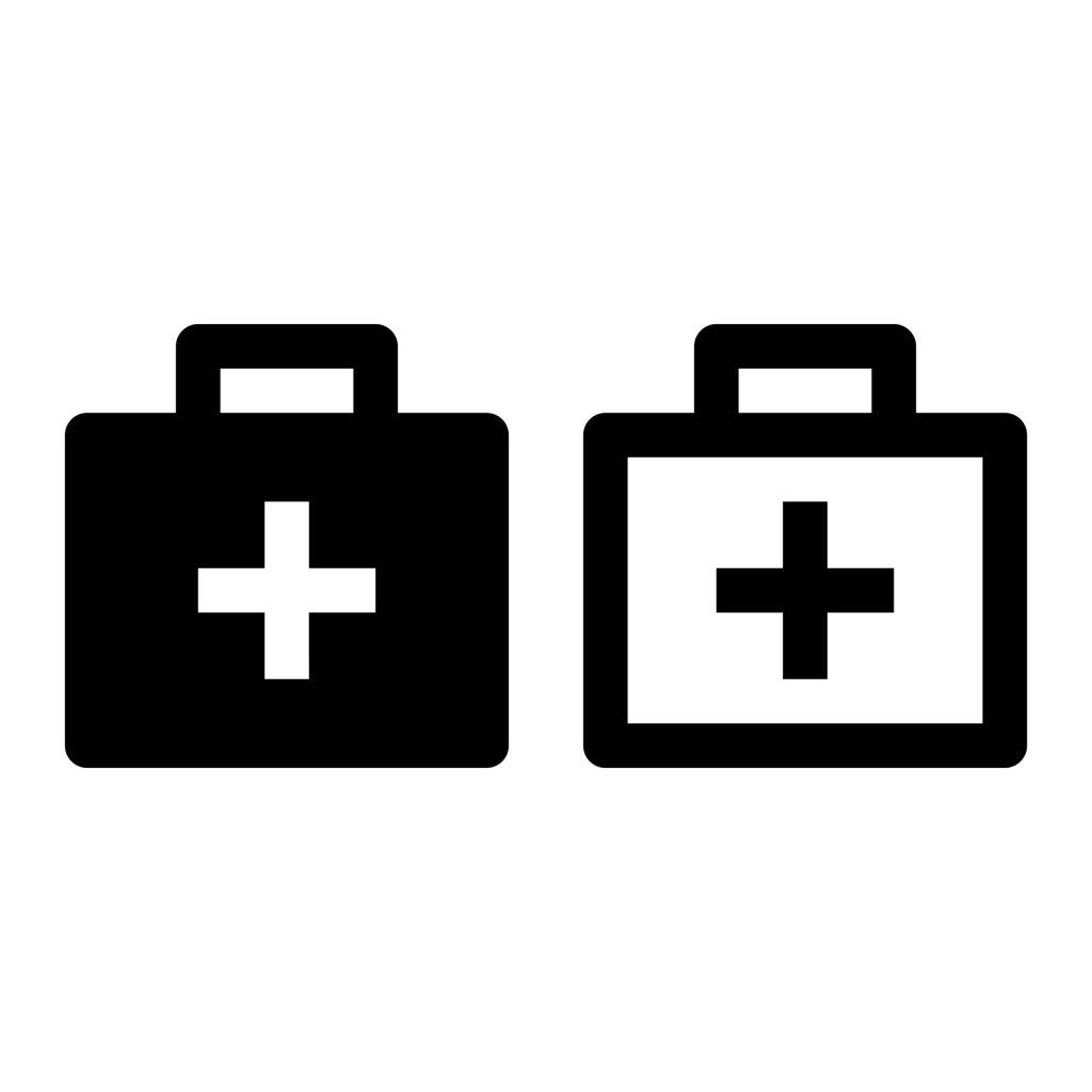 First Aid Kit Icon SVG, PNG, JPG, PDF Files | Craftpi