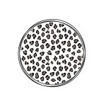 Doodle Circle Leopard & Cheetah Print SVG, PNG, JPG, PSD, DXF, PDF ...