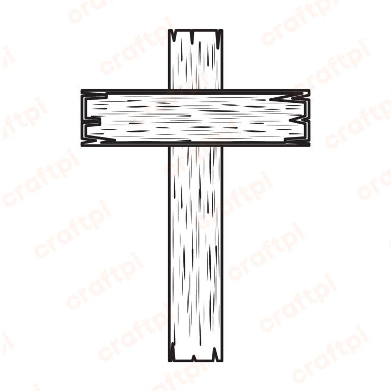 Jesus Cross SVG, PNG, JPG, PSD, DXF, AI Files | Craftpi