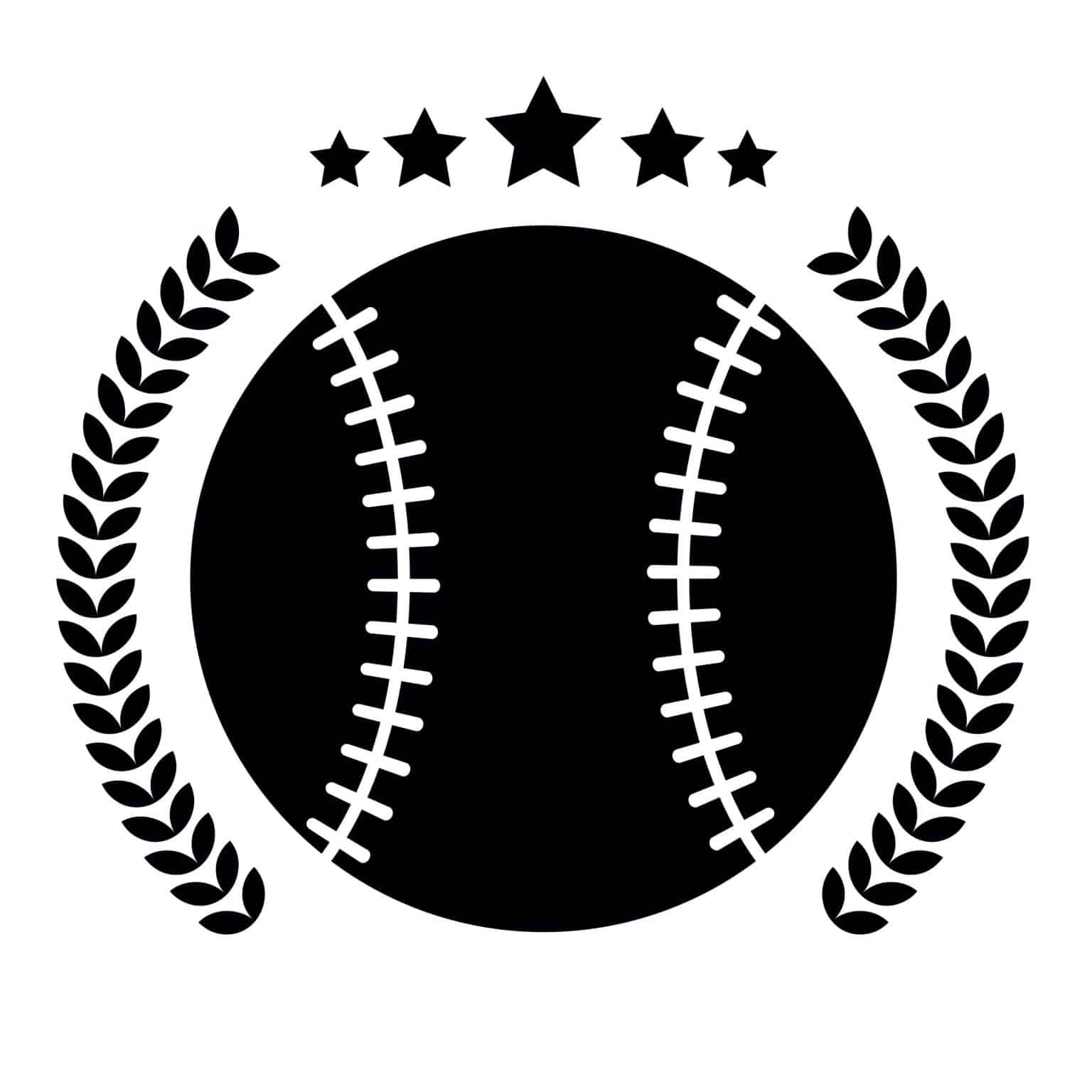 Baseball Ball Logo Sign SVG, PNG, JPG, PSD, PDF Files | Craftpi