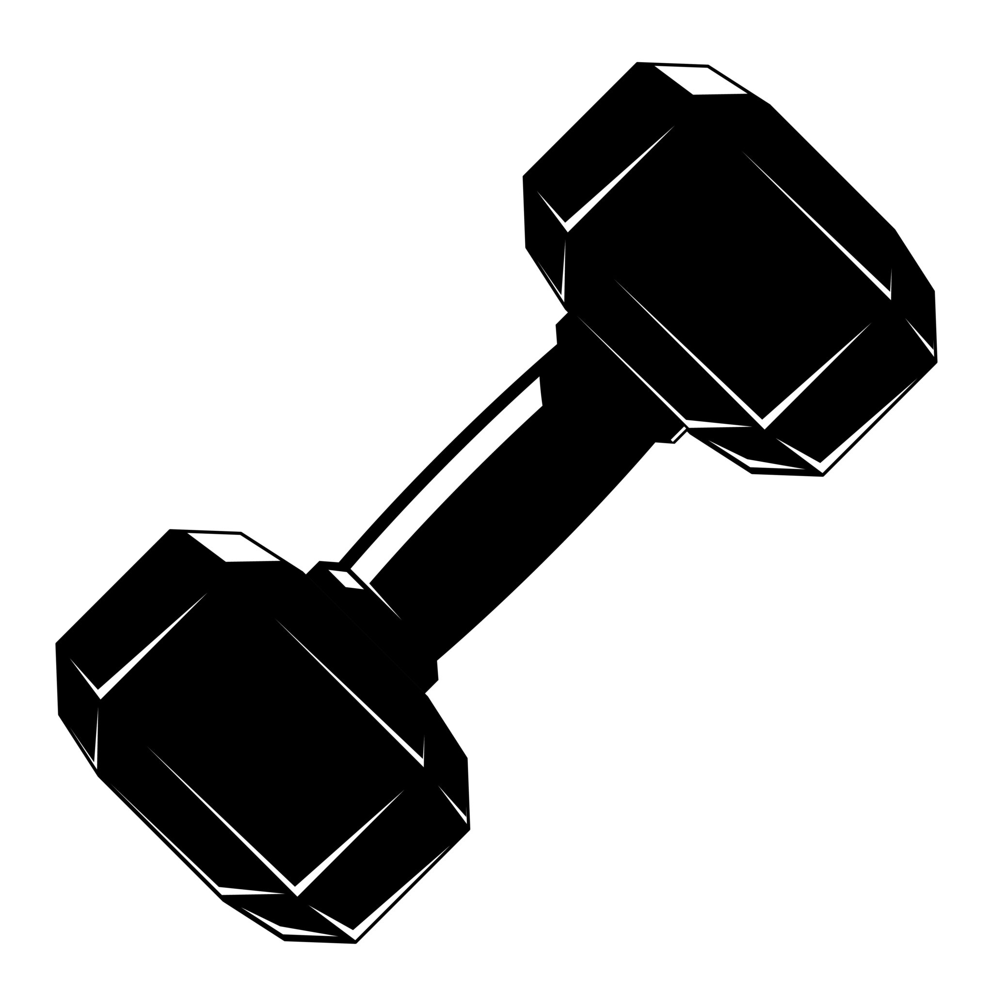 Dumbbell SVG, PNG, JPG, PSD, PDF Files | Craftpi