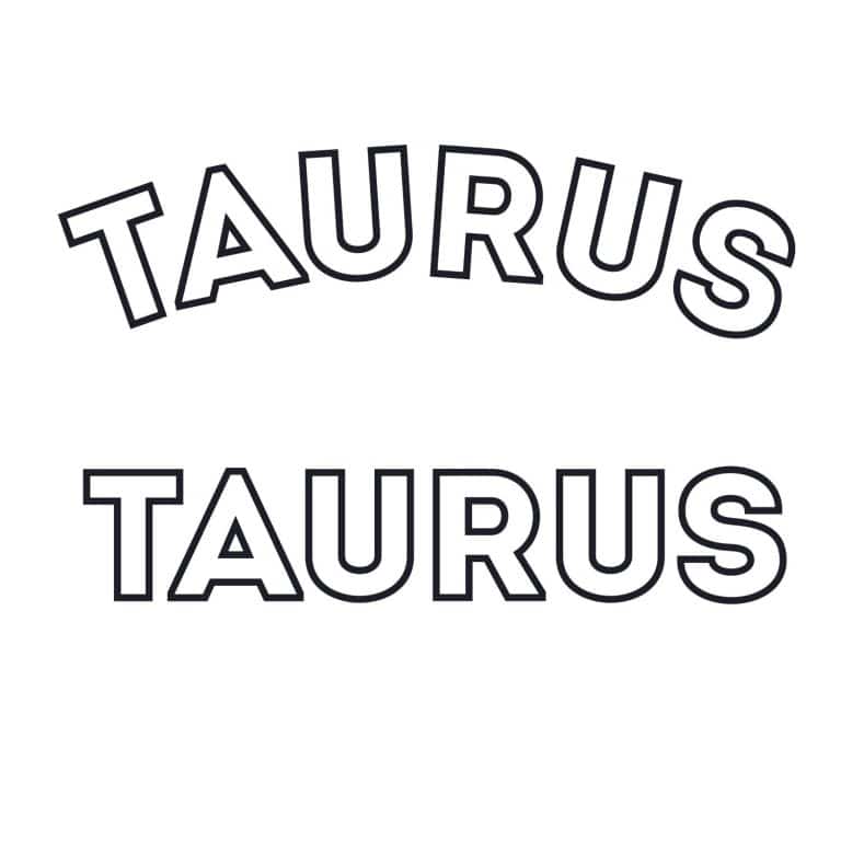Free Outline Arc Taurus SVG, PNG, JPG, PSD, PDF Files | Craftpi
