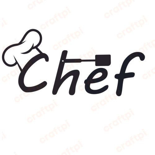 Chef Sign SVG, PNG, JPG, PSD, PDF Files | Craftpi