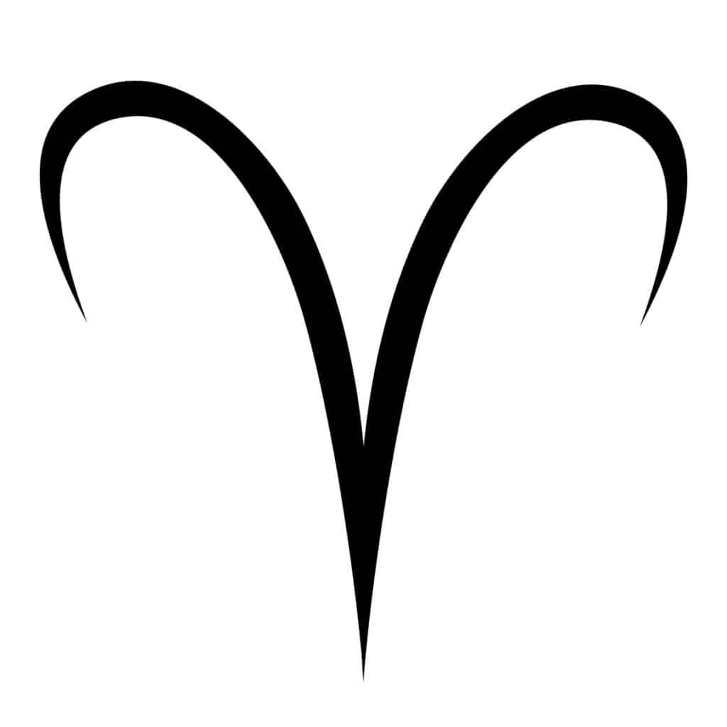 Aries Zodiac Sign Clipart SVG, PNG, JPG, PDF Files | Craftpi