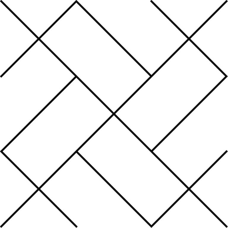 Criss Cross Seamless Tile Pattern SVG, PNG, JPG, PDF Files | Craftpi