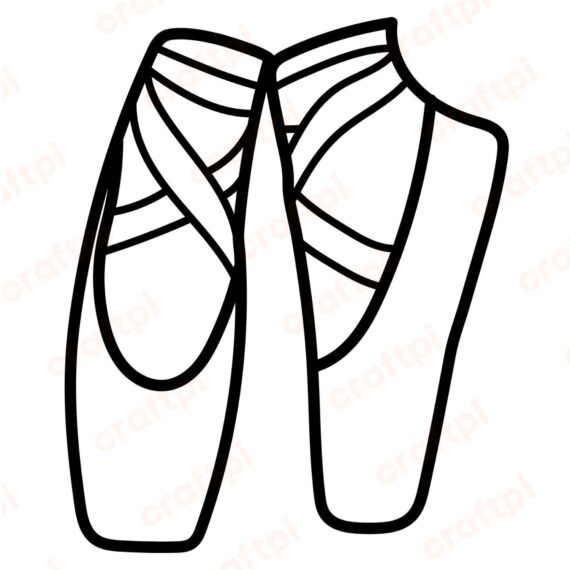 Ballerina Bare SVG, PNG, JPG, PDF Files | Craftpi