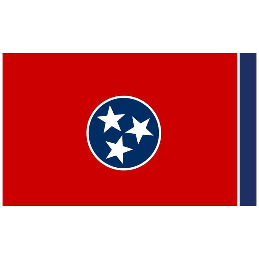 Tennessee Flag SVG, PNG, JPG, PDF Files | Craftpi