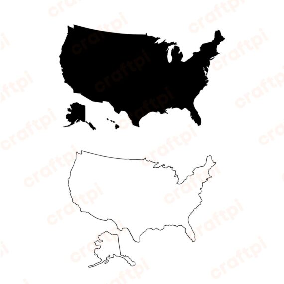Massachusetts State Map Outline SVG, PNG, JPG, PDF Files | Craftpi