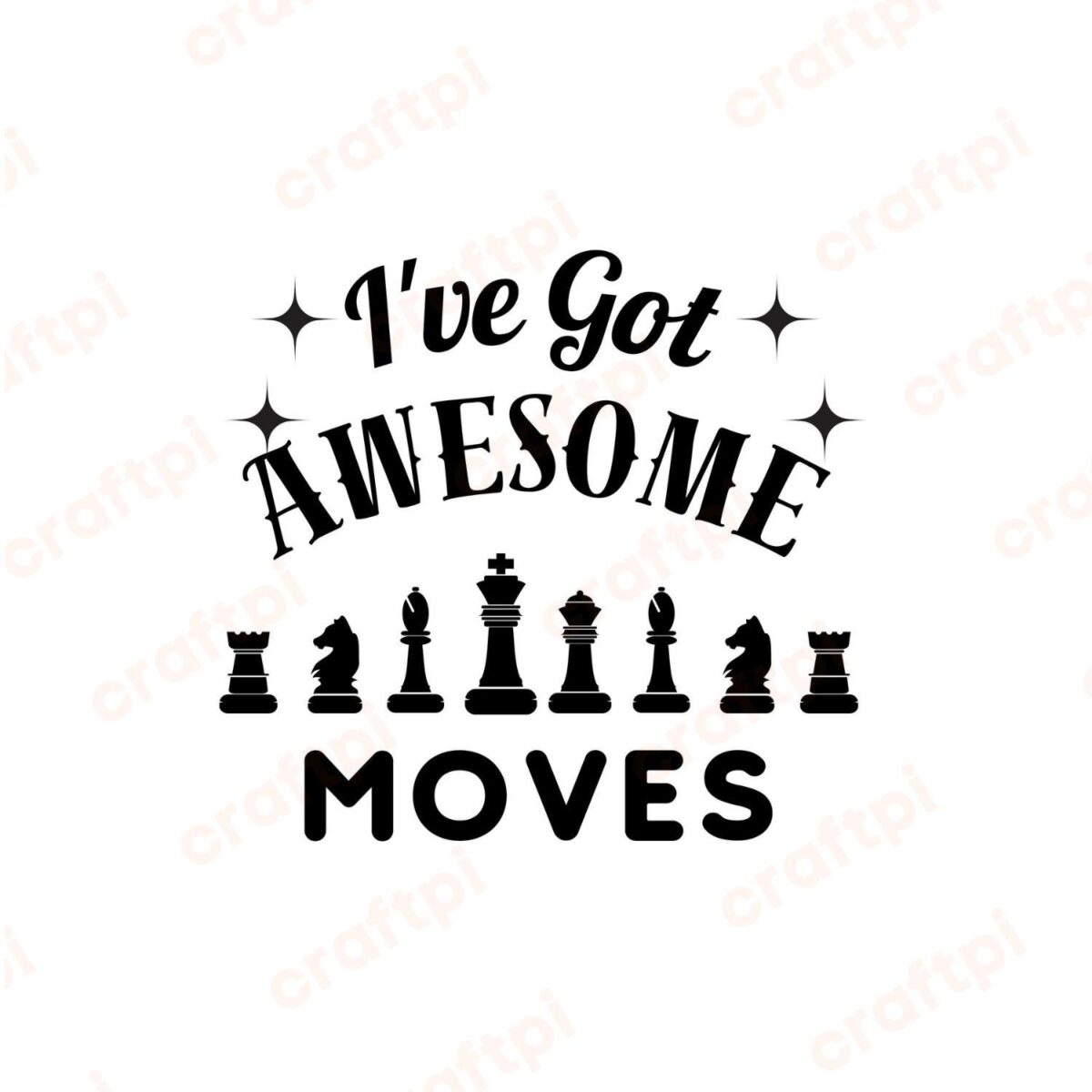 Checkmate SVG, PNG, JPG, PDF Files | Craftpi