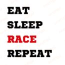 Eat Sleep Race Repeat SVG, PNG, JPG, PDF Files | Craftpi