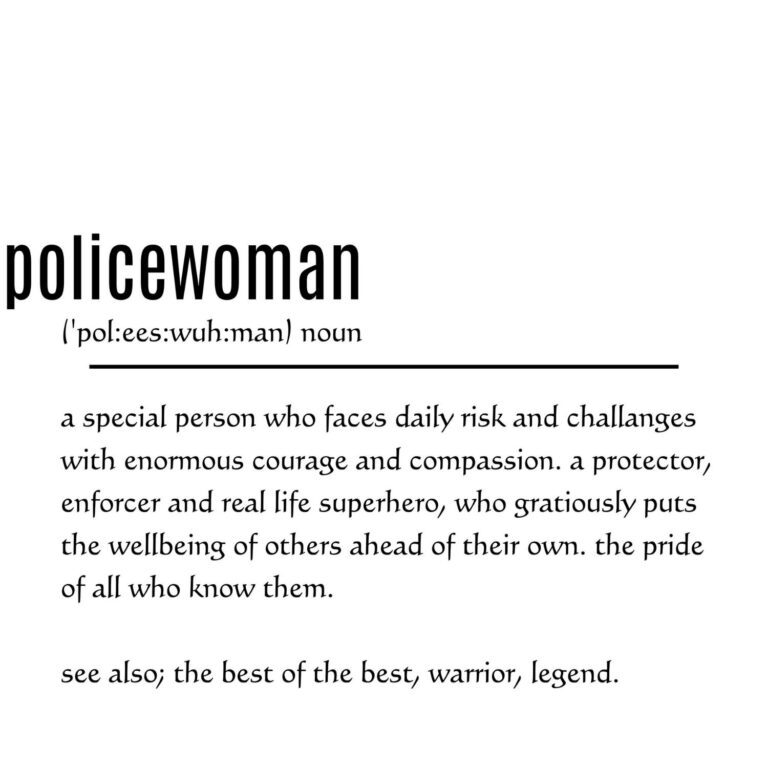 Police Woman Definition SVG, PNG, JPG, PDF Files | Craftpi