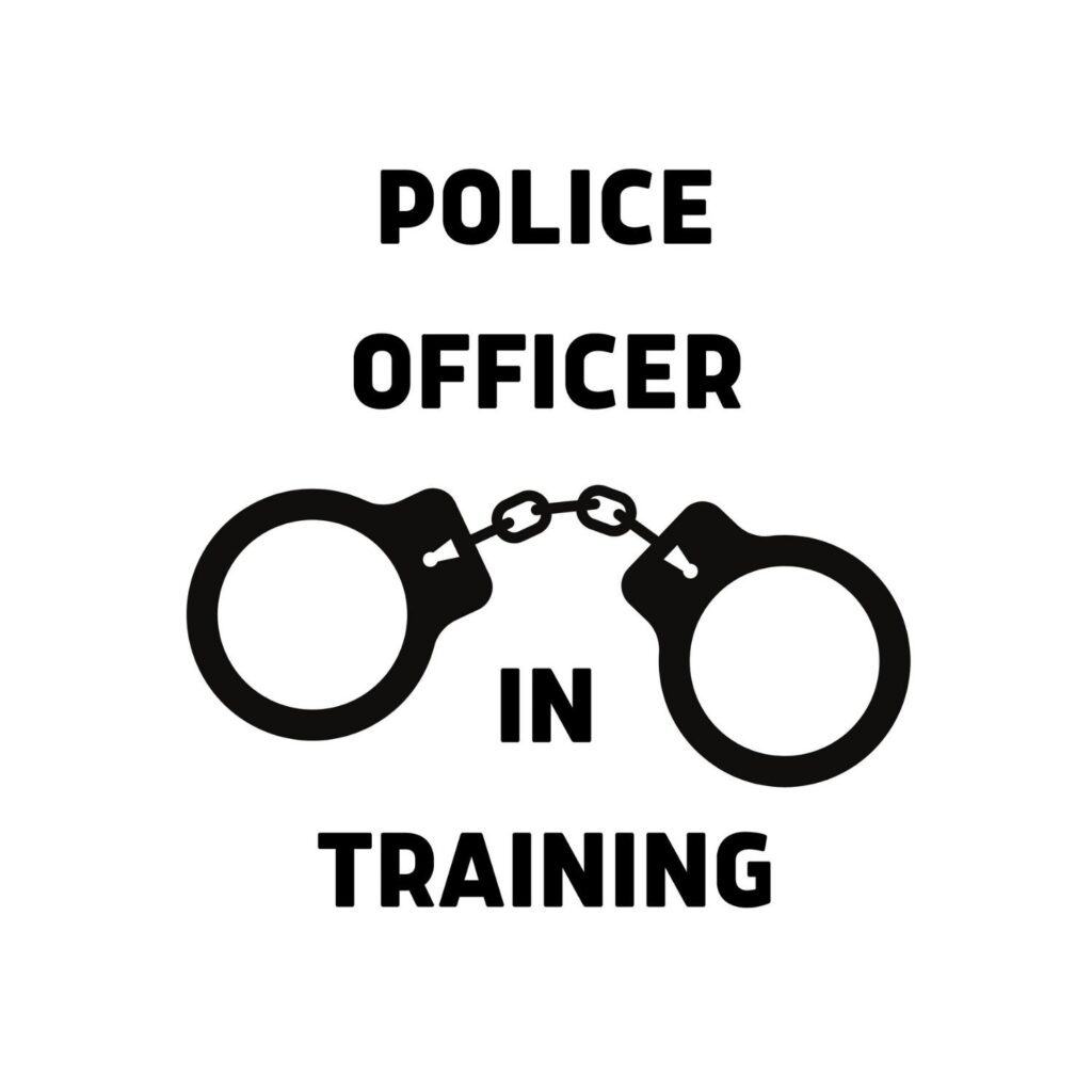 Police Officer In Training SVG, PNG, JPG, PDF Files | Craftpi