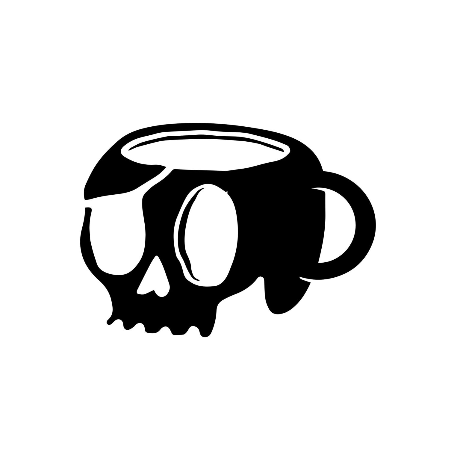 Skull Cup SVG, PNG, JPG, PDF Files | Craftpi