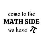 Come To The Math Side SVG, PNG, JPG, PDF Files | Craftpi
