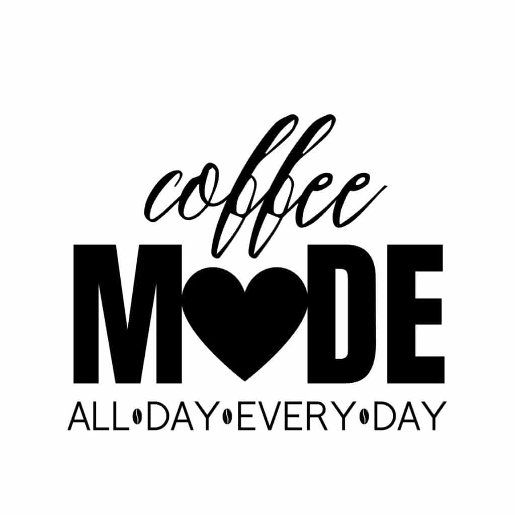 Handwritten Another Day Another Coffee SVG, PNG, JPG, PDF Files | Craftpi