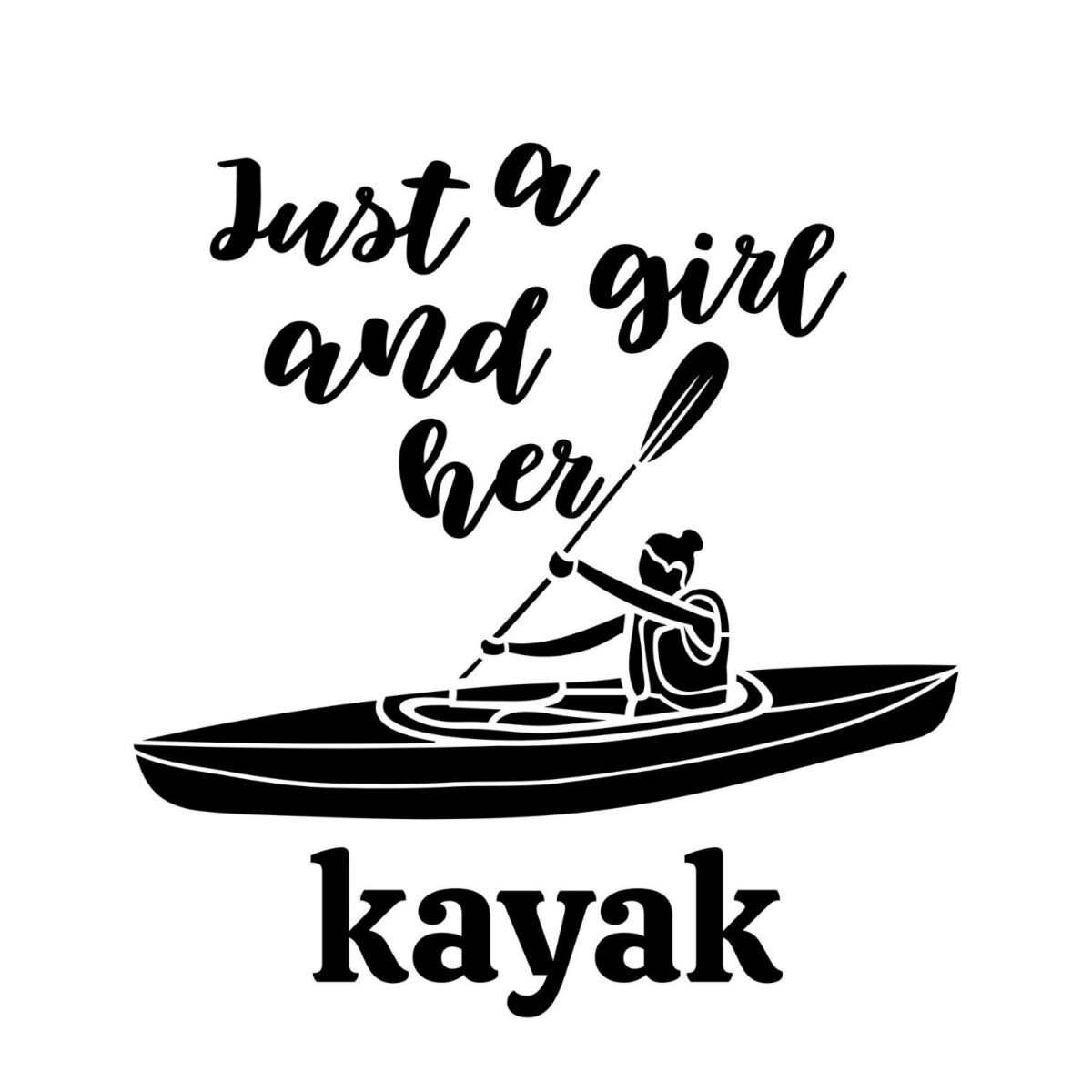 Kayak Paddles Up SVG, PNG, JPG, PSD, DXF Files | Craftpi
