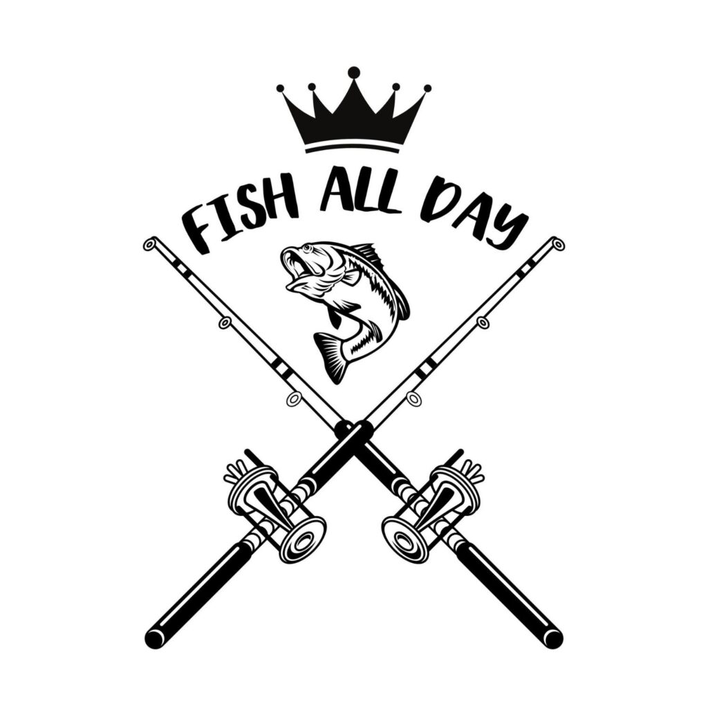 Fishing Circle SVG, PNG, JPG, PDF Files | Craftpi