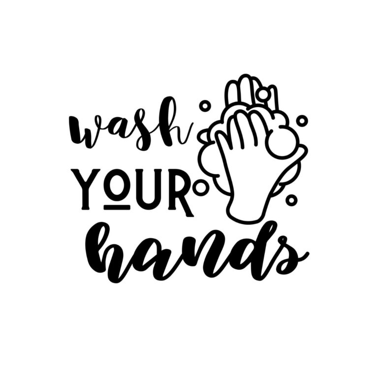 Wash Your Hands SVG, PNG, JPG, PDF Files | Craftpi