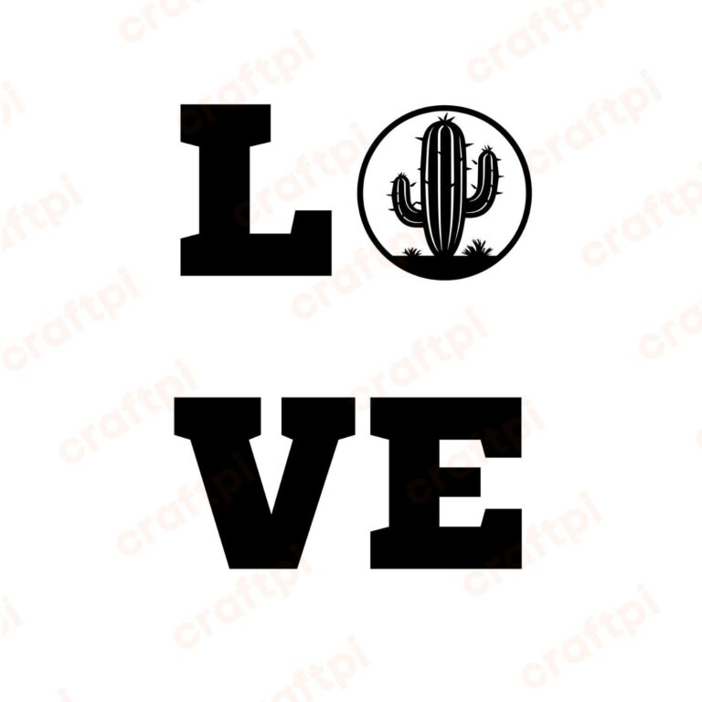 Cactus Scene 3 SVG, PNG, JPG, PDF Files | Craftpi